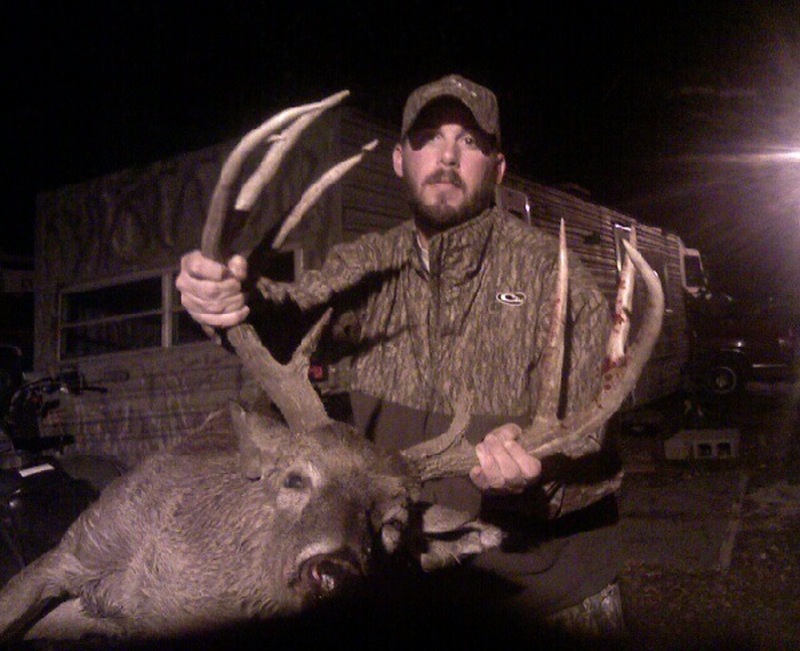 The rack of this Panther Swamp NWR buck surprised Stand McCollough, who ...