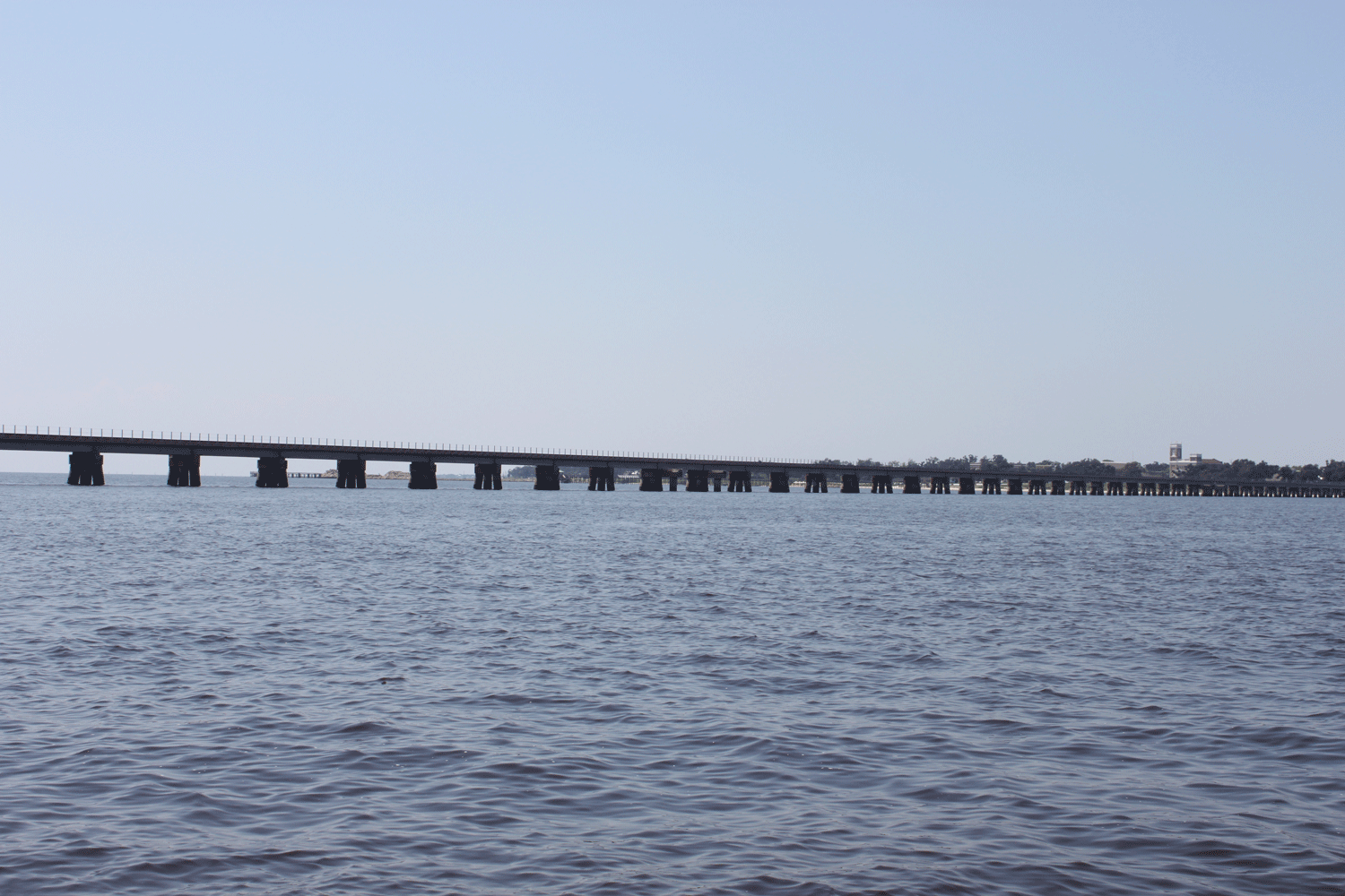 The best time to fish the Bay of St. Louis Train Bridge is during a ...