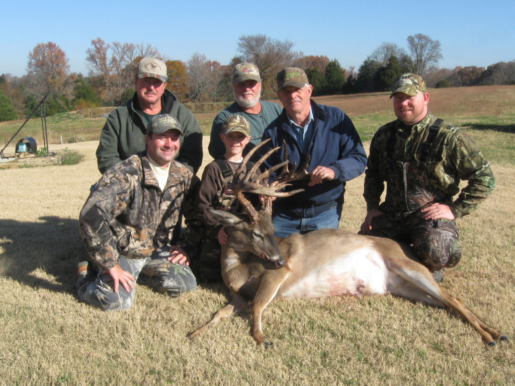 Eight-year-old hunter takes down Tate County buck